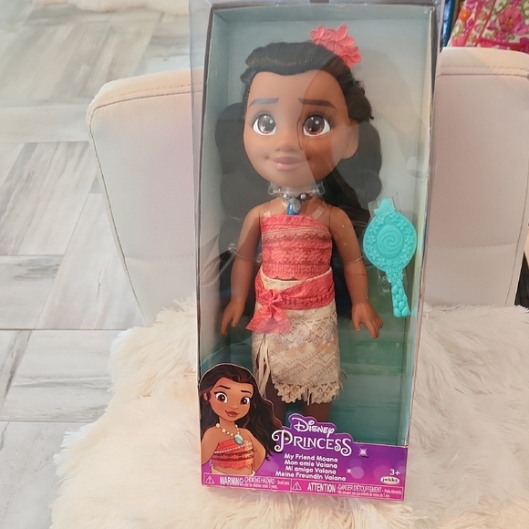 Disney | Toys | Disney Red And Tan Princess Doll With Accessories ...